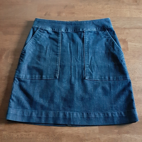 LOFT | Skirts | Loft Denim Mini Skirt | Poshmark